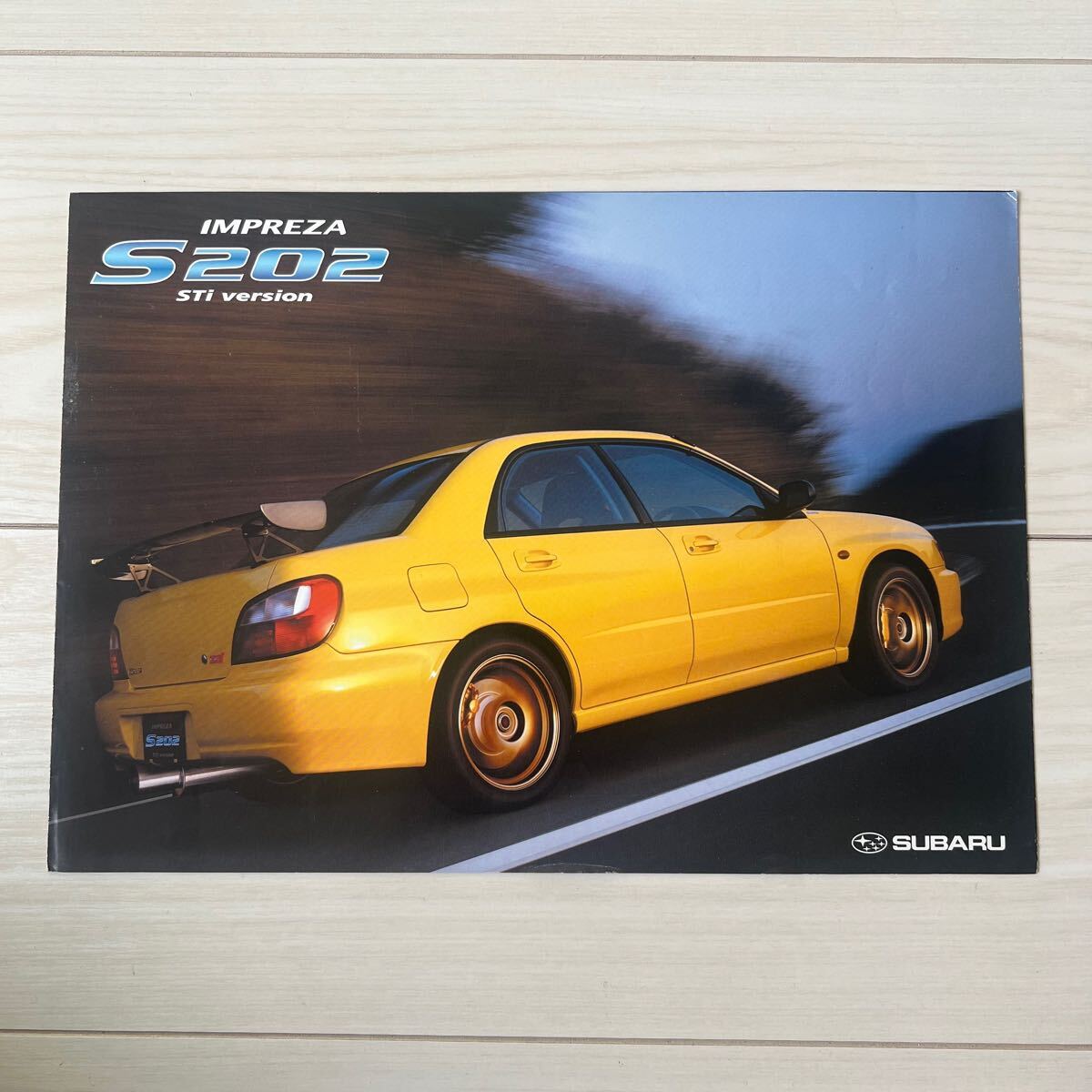 Yahoo!オークション - IMPREZA S202 STi version 400台限定 カタログ