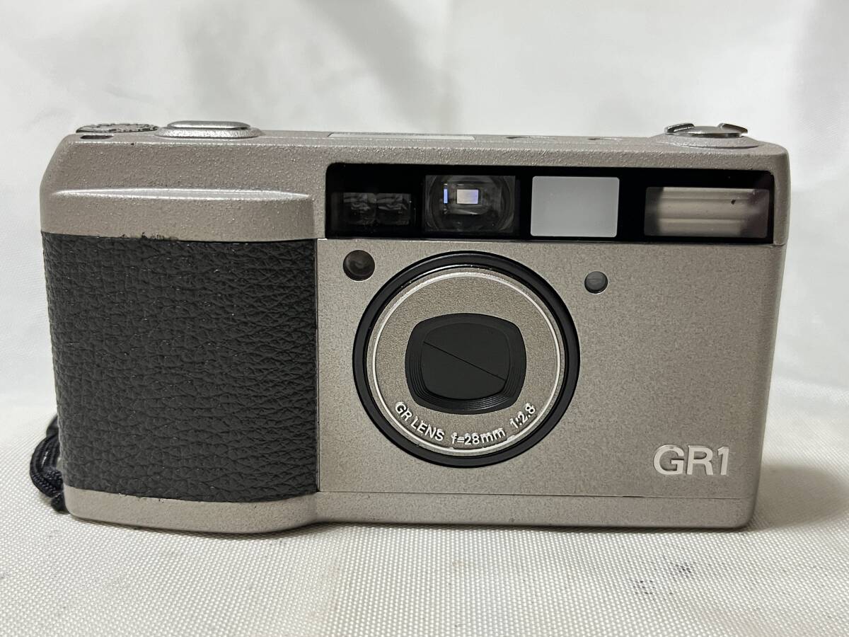 Yahoo!オークション - 実用品 リコー RICOH GR1 シャッター フラッシ...