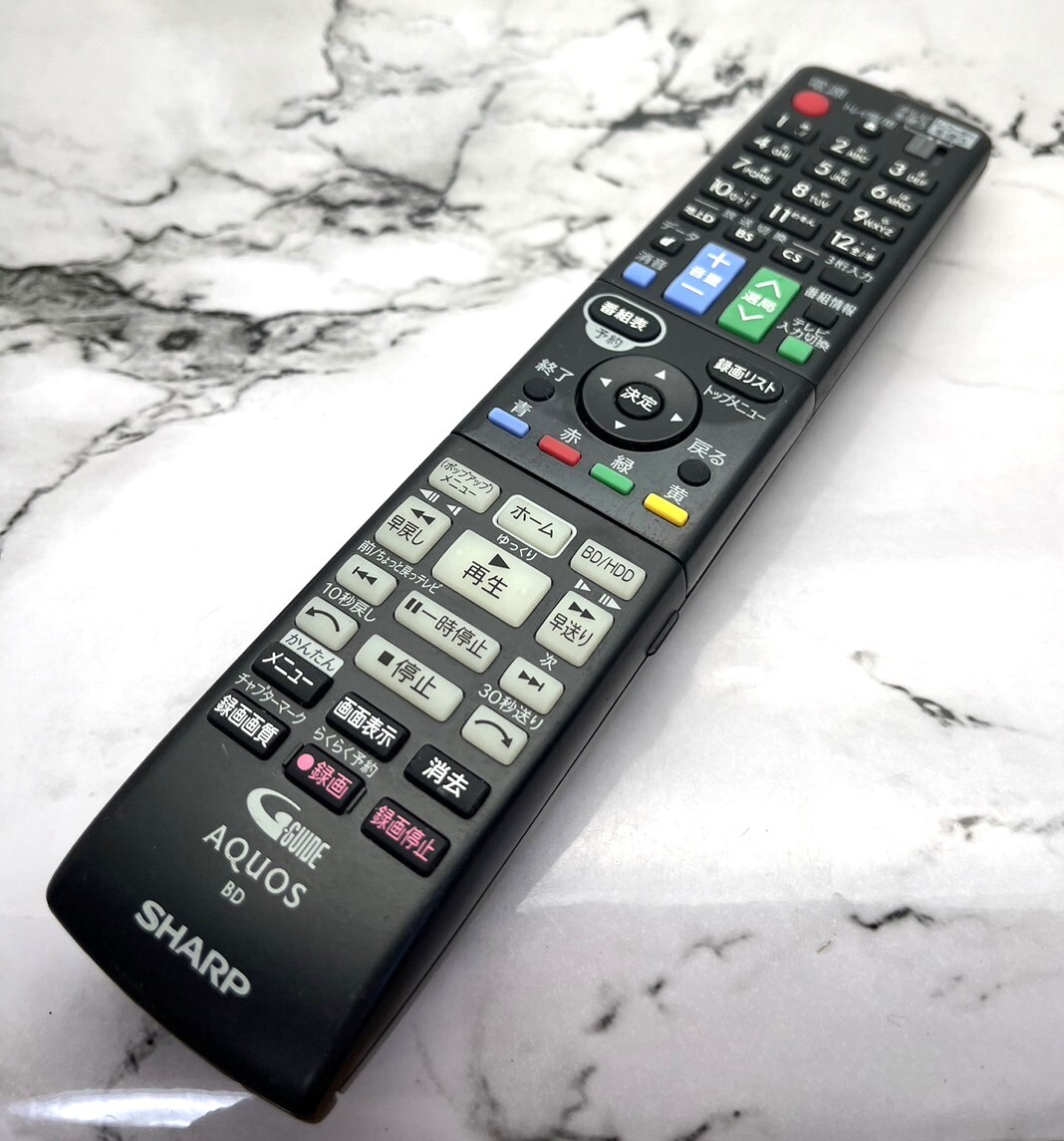 Yahoo!オークション - 【H185】SHARP/シャープ/AQUOS/アクオス/BD/ブル...