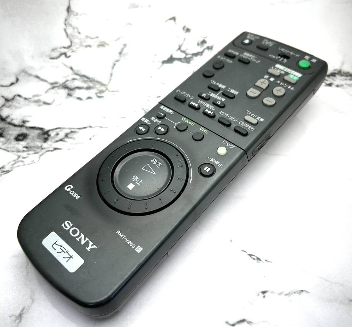 Yahoo!オークション - 【H188】ソニー/SONY/ビデオ/リモコン/動作確認...