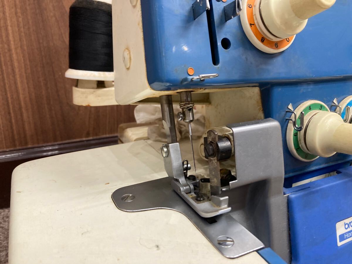 Yahoo!オークション - BROTHER ホームロック ミシン TE4-B533 ブラザー...