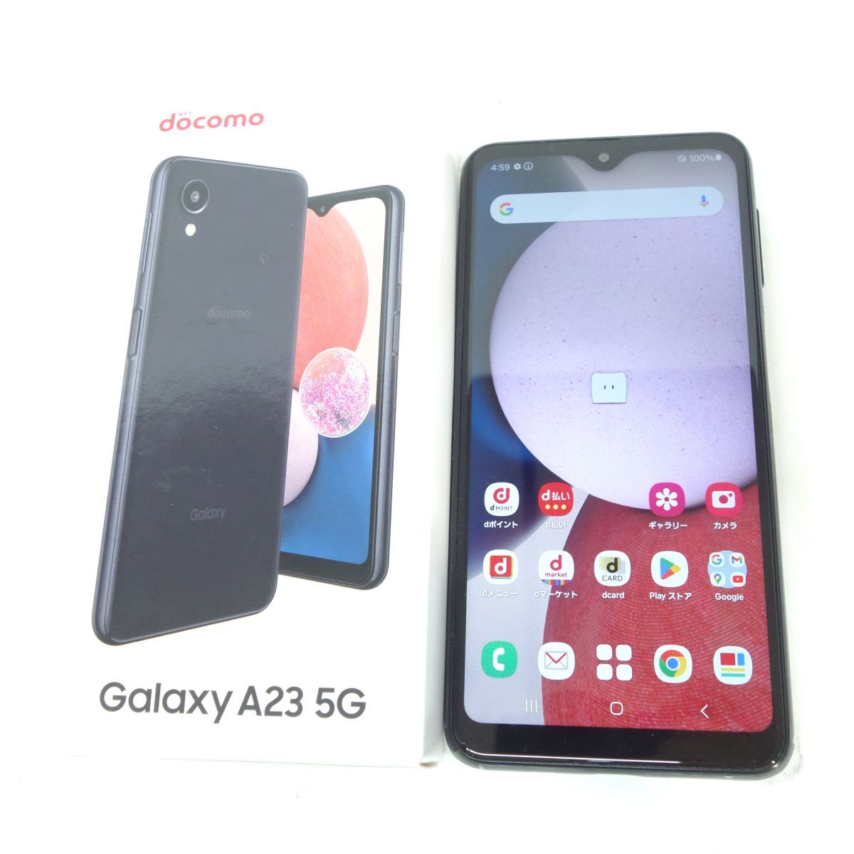 Yahoo!オークション - 112 docomo ドコモ Galaxy A23 5G SC-56C ブラッ...