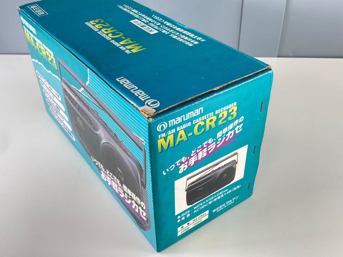 Yahoo!オークション - 未使用品 maruman マルマン MA-CR23 ラジオカセ...