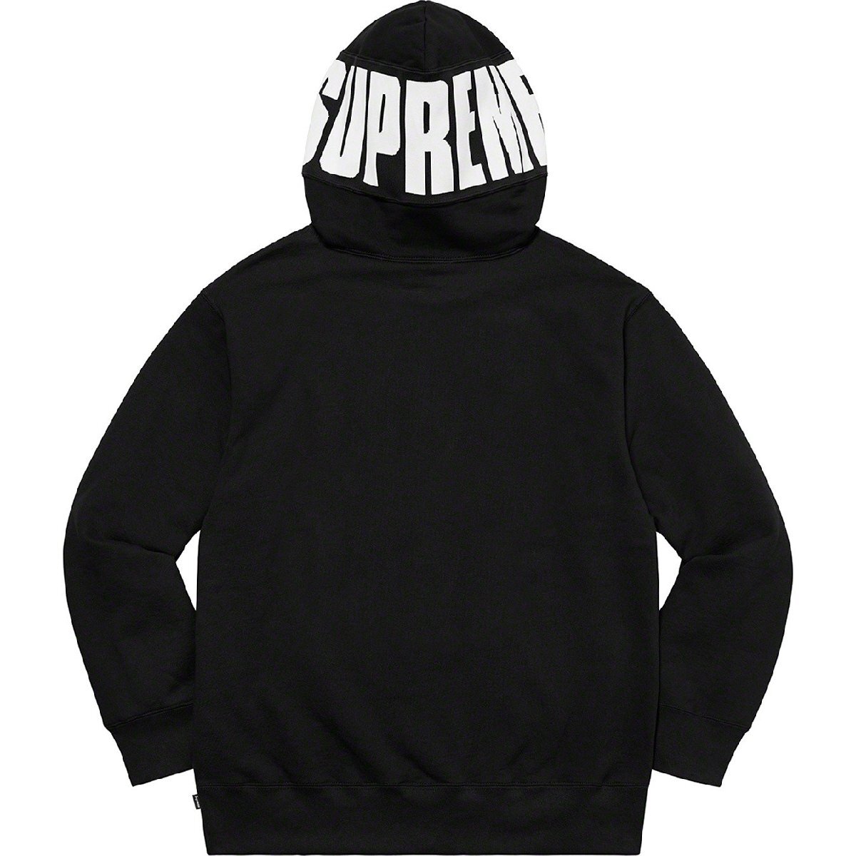 20FW Supreme シュプリーム Rib Hooded Sweatshirt リブ フード スウェット パーカー フードロゴ 20aw ブラック黒S GSGD(パーカ)｜売買された ...