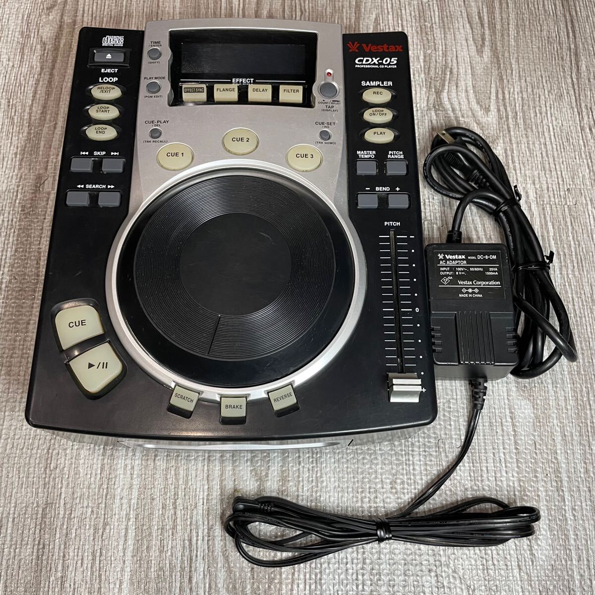 Yahoo!オークション - Vestax ベスタクス DJ用CDプレーヤー CDX-05