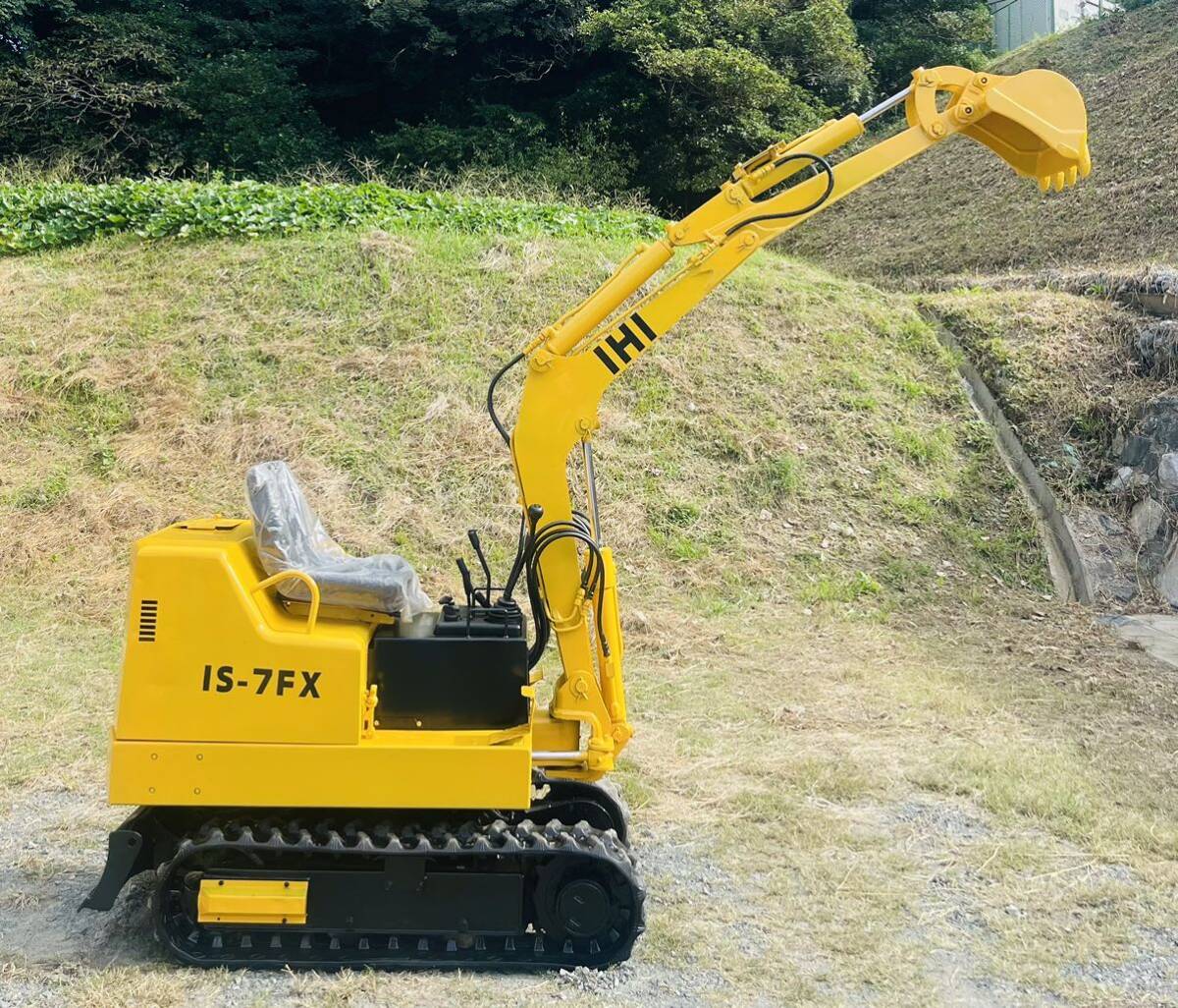 Yahoo!オークション - IHI 油圧ショべル IS-7FX ミニユンボ デイーゼ...