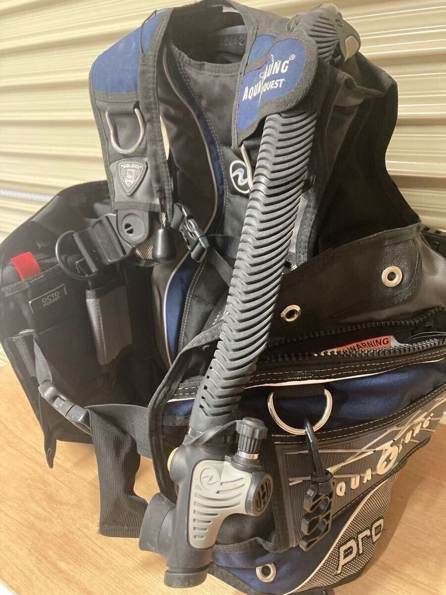 Yahoo!オークション - AQUA LUNG BCD Mサイズ AQUALUNG BCジャケット ...