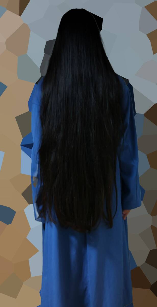 Yahoo!オークション - 髪束・髪の毛・10代・女子・『63cm・168g』