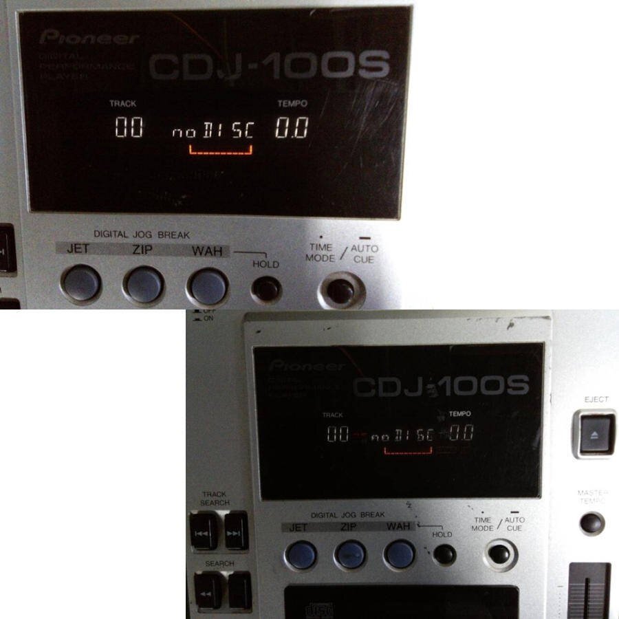 Yahoo!オークション - PIONEER パイオニア CDJ-100S CDJ 同型2台セット...