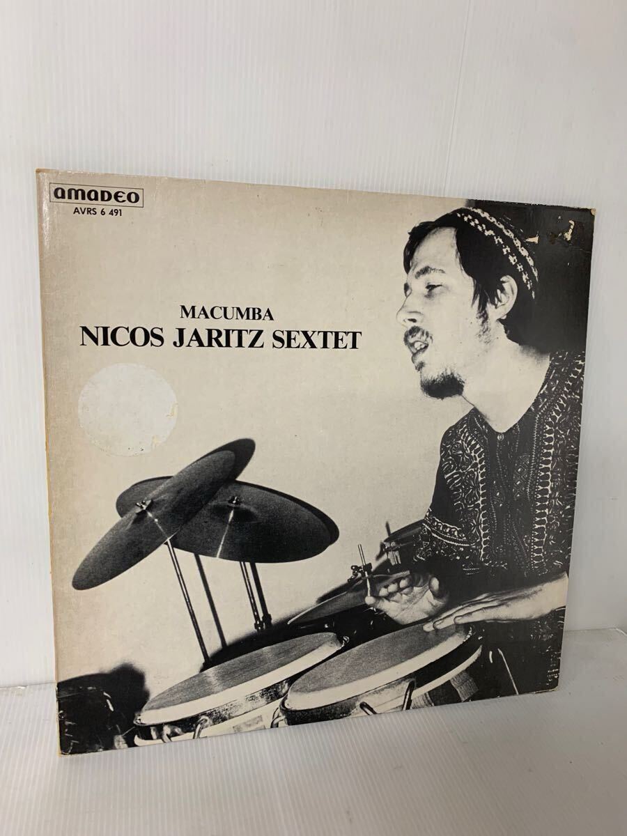 Yahoo!オークション - RARE NICOS JARITZ SEXTET MACUMBA Amadeo AVRS ...