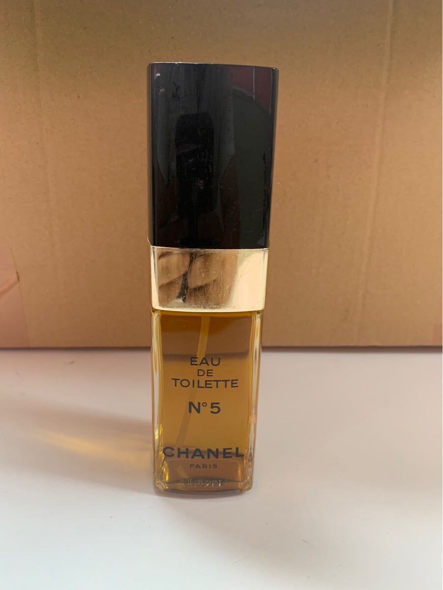 Yahoo!オークション - 【 CHANEL 】 100ml ほぼ満タン N°5 No5 シャネ...