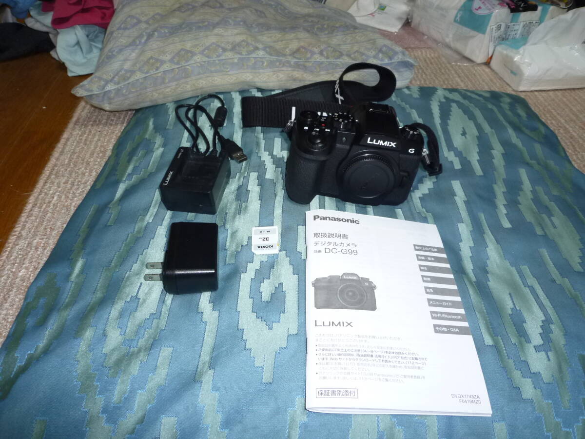 Yahoo!オークション - LUMIX G99 ボディ DC-G99-K （ブラック）中古