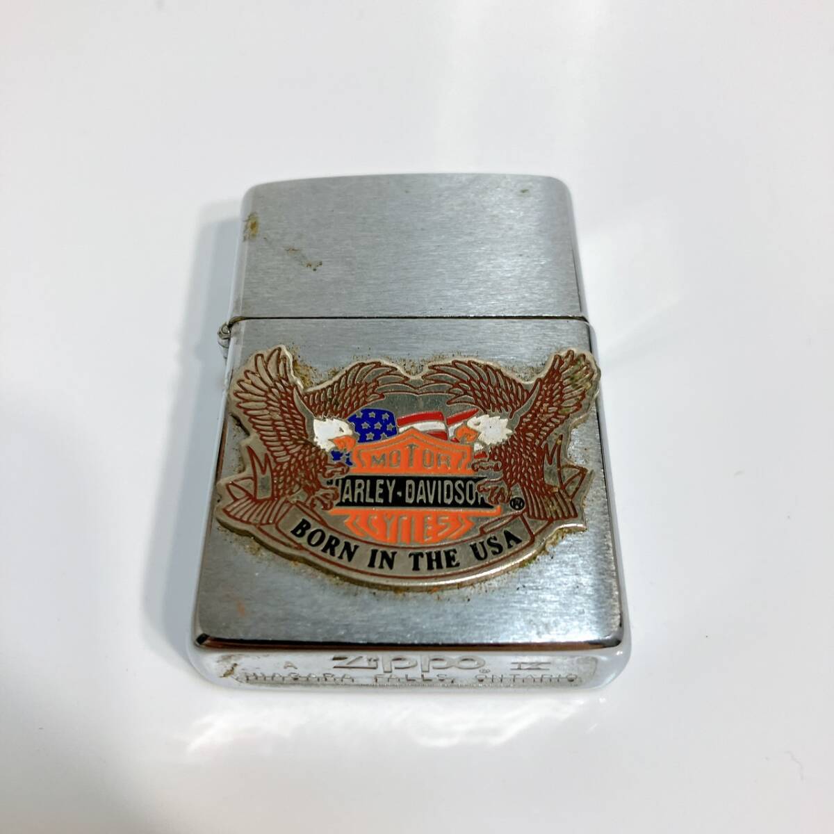 1円スタート ZIPPO ジッポー A/IX 1993年 ライター MOTOR イーグル 鷹 火花OK(タウン＆カントリー)｜売買されたオークション情報、yahooの商品情報をアーカイブ公開 ...