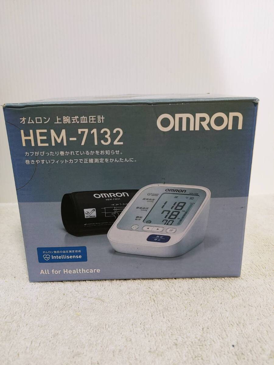 Yahoo!オークション - 美品 オムロン 血圧計 HEM-7132