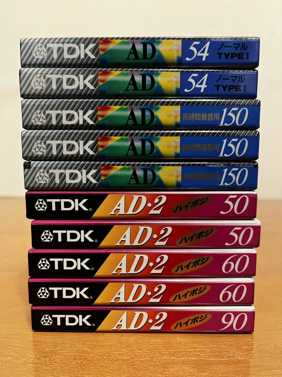 Yahoo!オークション - 【未開封】TDK カセットテープ AD AD2 10本セッ...