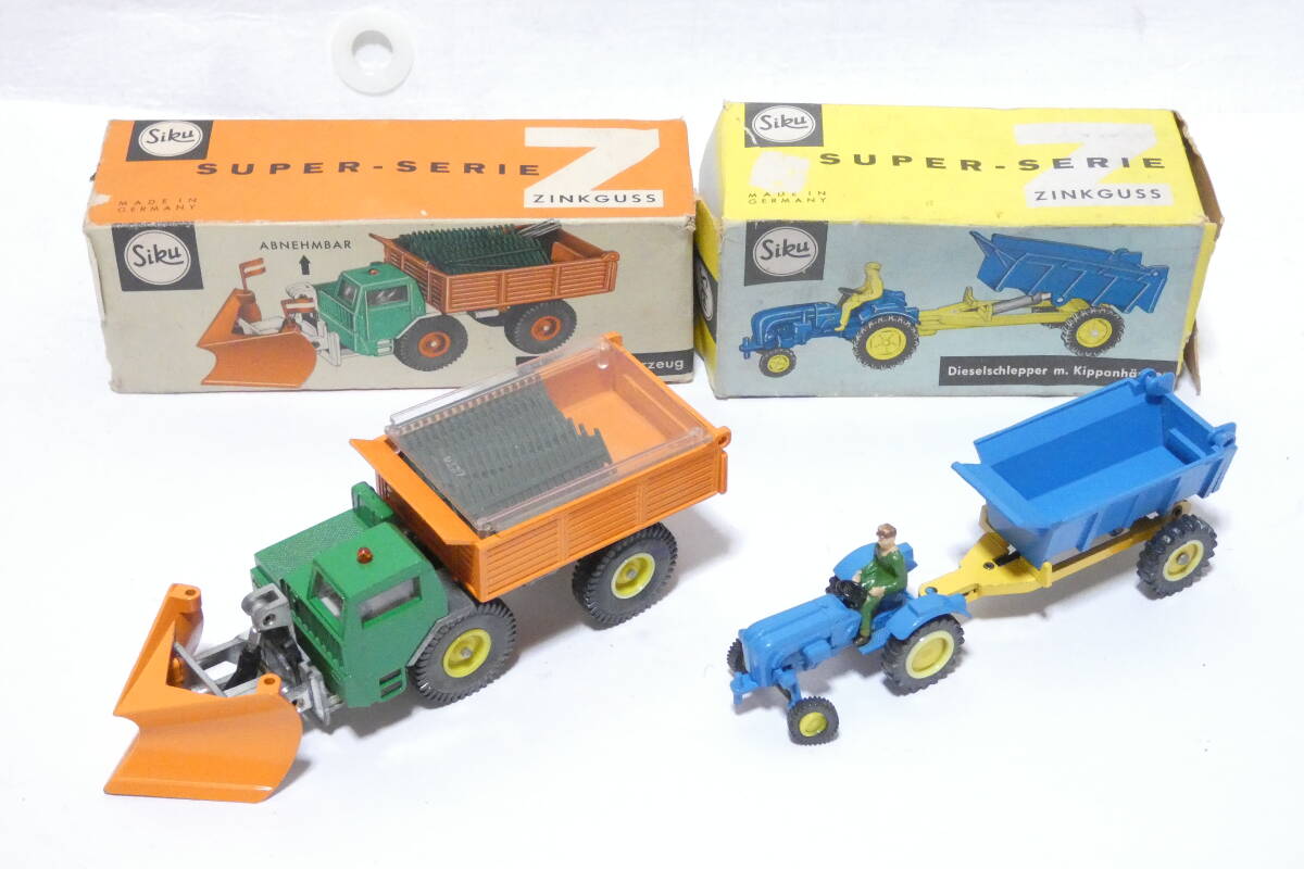 Yahoo!オークション - 8873T/当時物 Siku SUPER-SERIE ZINKGUSS V254 D...
