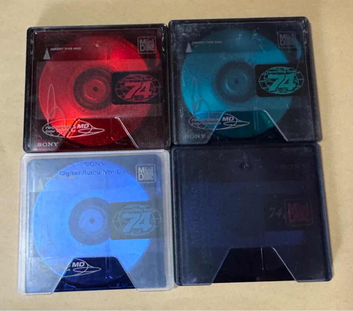 Yahoo!オークション - ミニディスク(MD)/SONY Color Collection74分4...