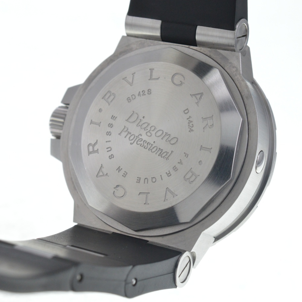 Yahoo!オークション - ブルガリ BVLGARI SD42S ディアゴノ プロフェッ...