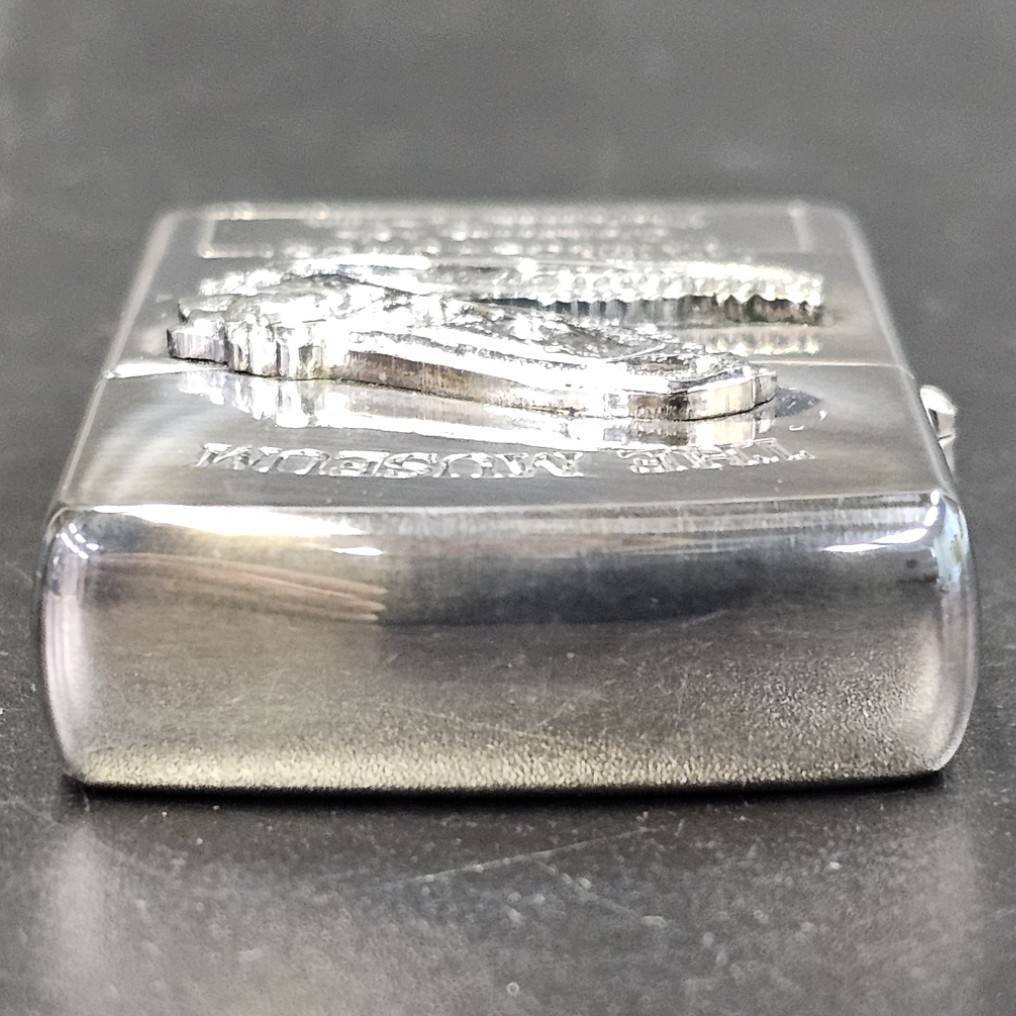 24千/A012773-38/E111-615/MS8000 ジッポライター ZIPPO THE MUSEUM TARBOSAURUS No.0497 ミュージアム スタンド付きケース入り ...