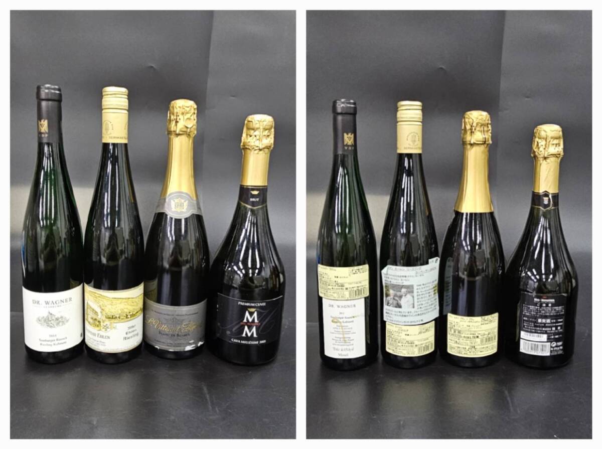 24広/A007111-14/E104-607/YK3000 酒 同梱不可 7本まとめ DR.WAGNER2001/STEPHAN EHLEN Ehlen Riesling2008/ヴァン ...