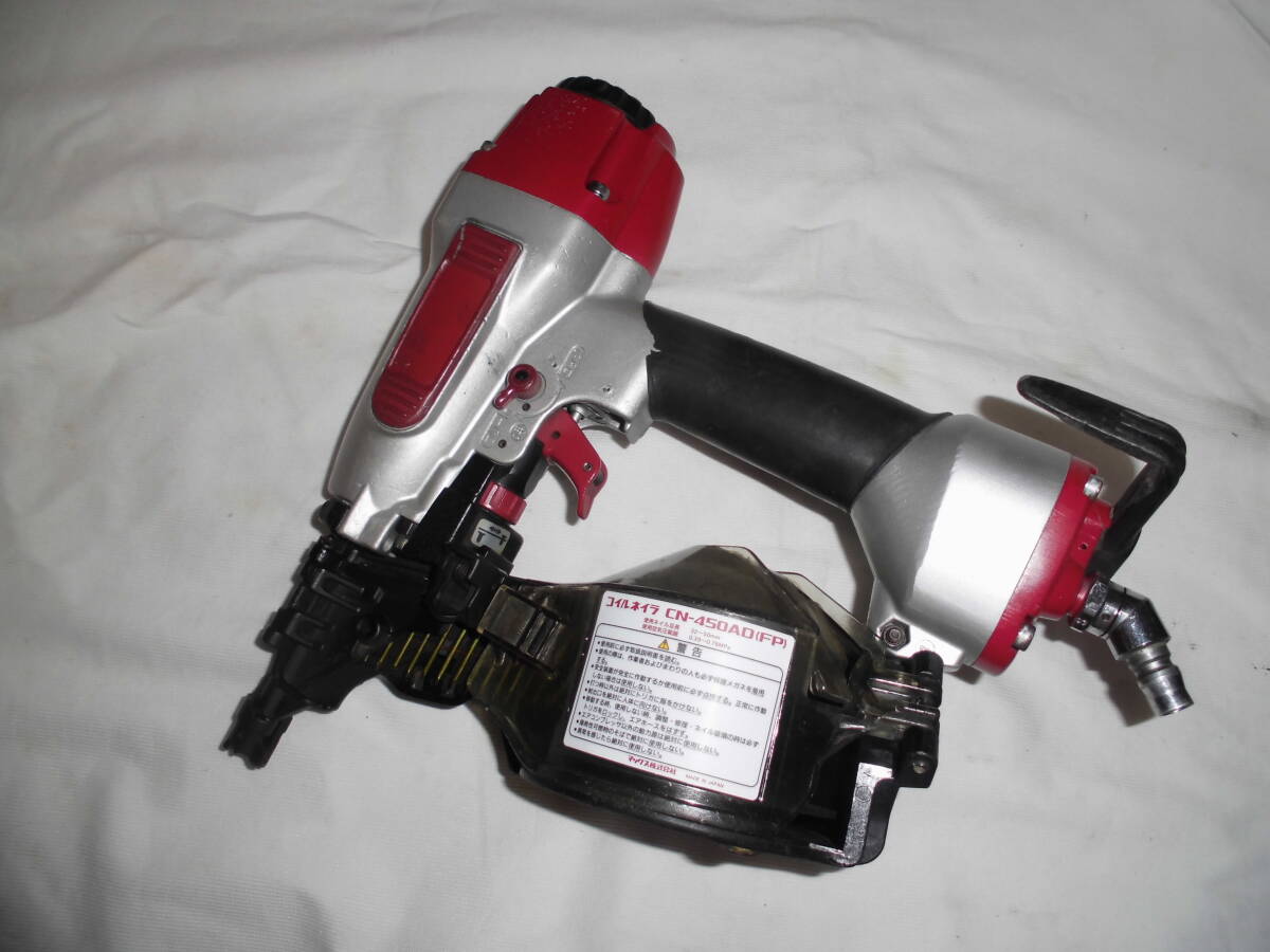 Yahoo!オークション - マックス MAX 50mm常圧釘打ち機 CN450AD 中古...