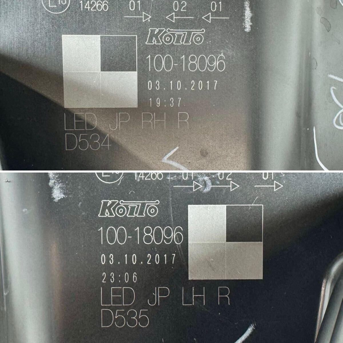 Yahoo!オークション - S-3707 エスクード 左右 ヘッドライト LED YEA1S...