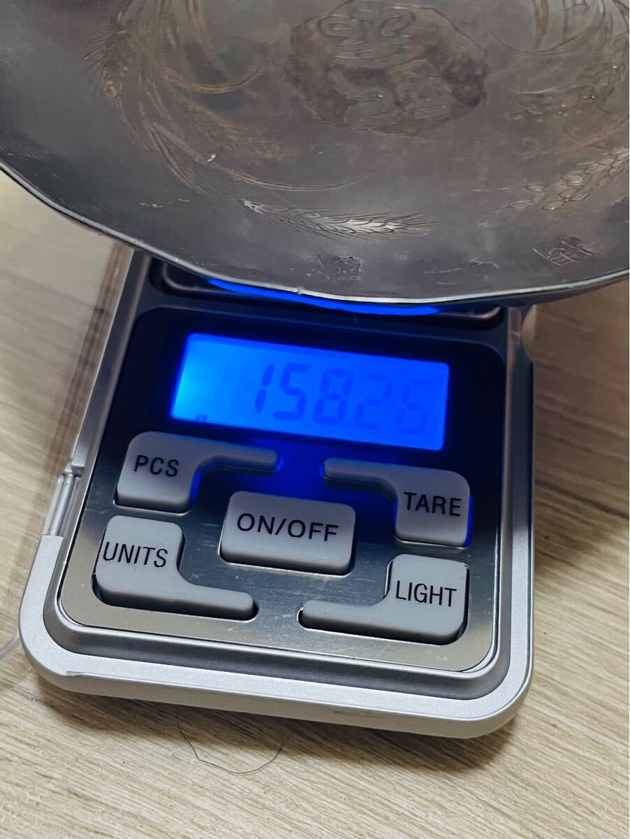 Yahoo!オークション - 【自宅保管品/真贋OK/重量OK】158g/銀杯/純銀製/...