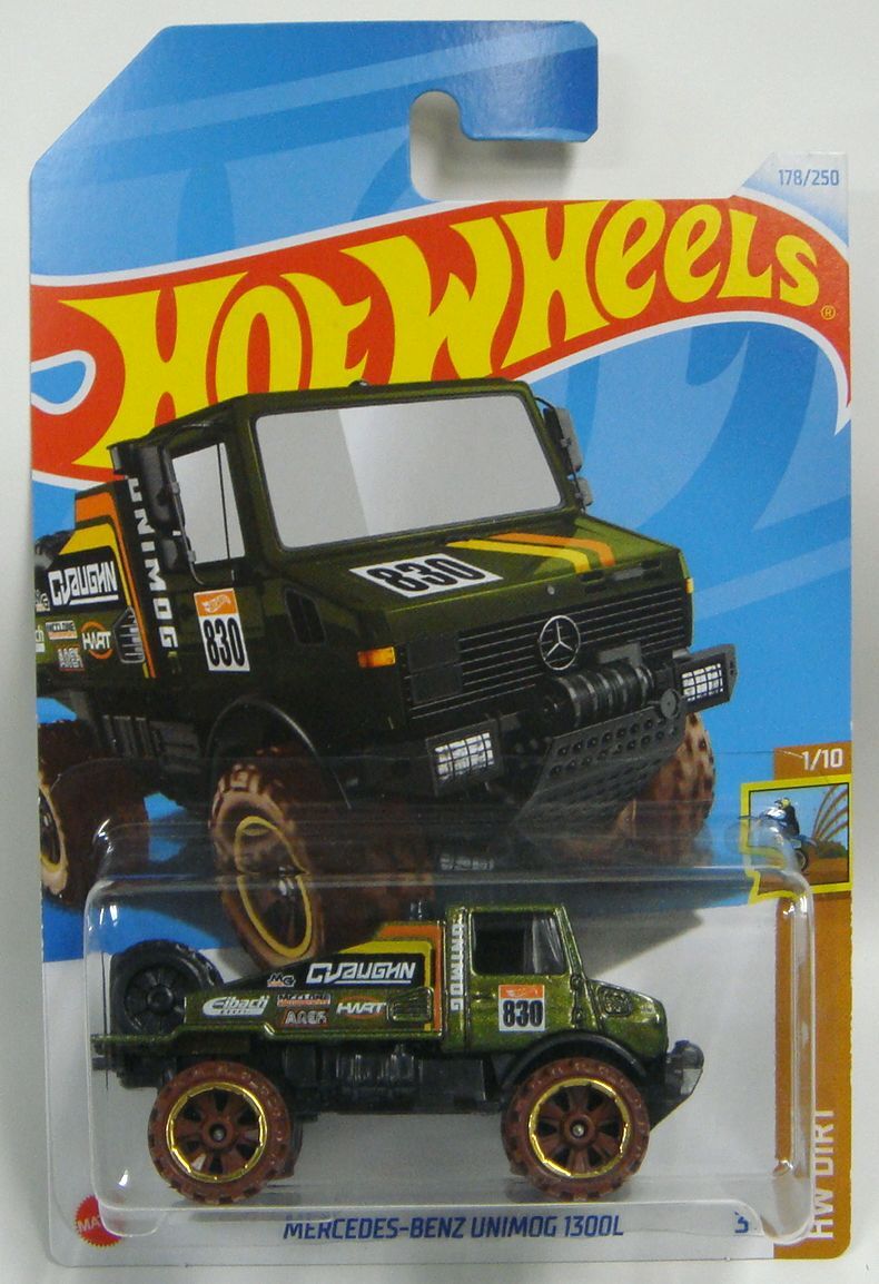 Yahoo!オークション - Hot Wheels MERCEDES-BENZ UNIMOG 1300L