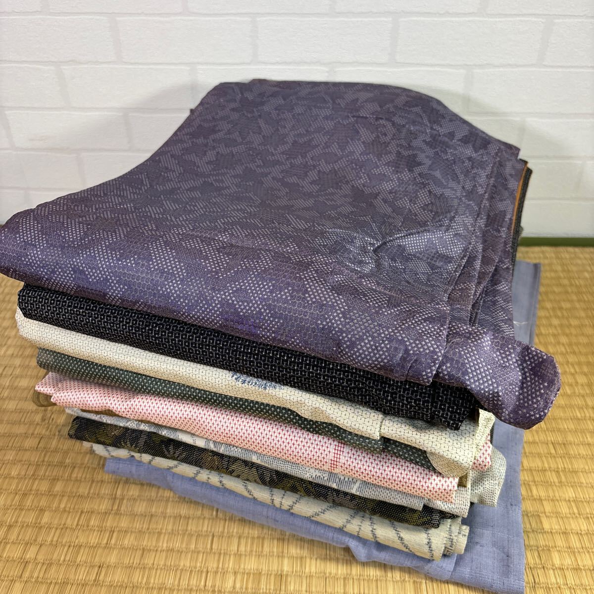 Yahoo!オークション - 紬 着物 まとめて 10品 A1859