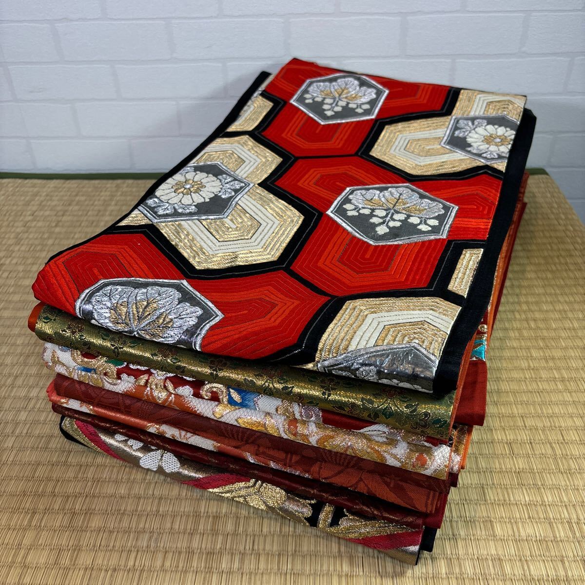 Yahoo!オークション - 中古 袋帯 まとめて 10品 A1872