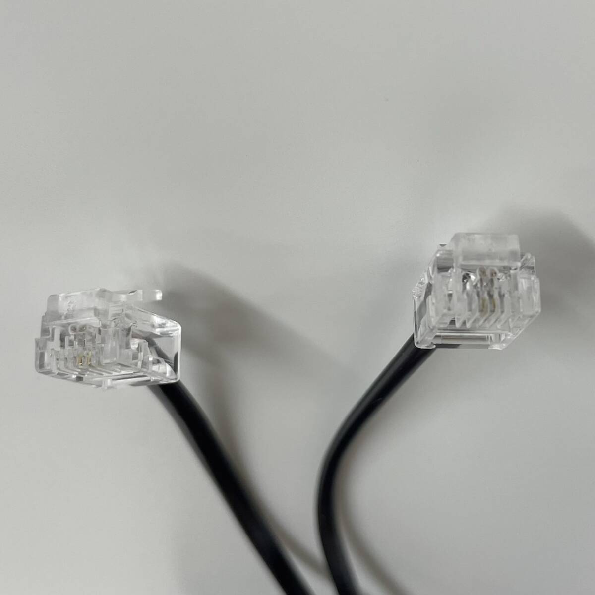 Yahoo!オークション - I061【5本セット 】電話線5点まとめて(内4本は新...