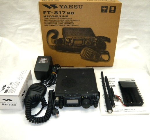 Yahoo!オークション - FT-817ND ヤエス HF/50/144/430MHz 新スプリアス...