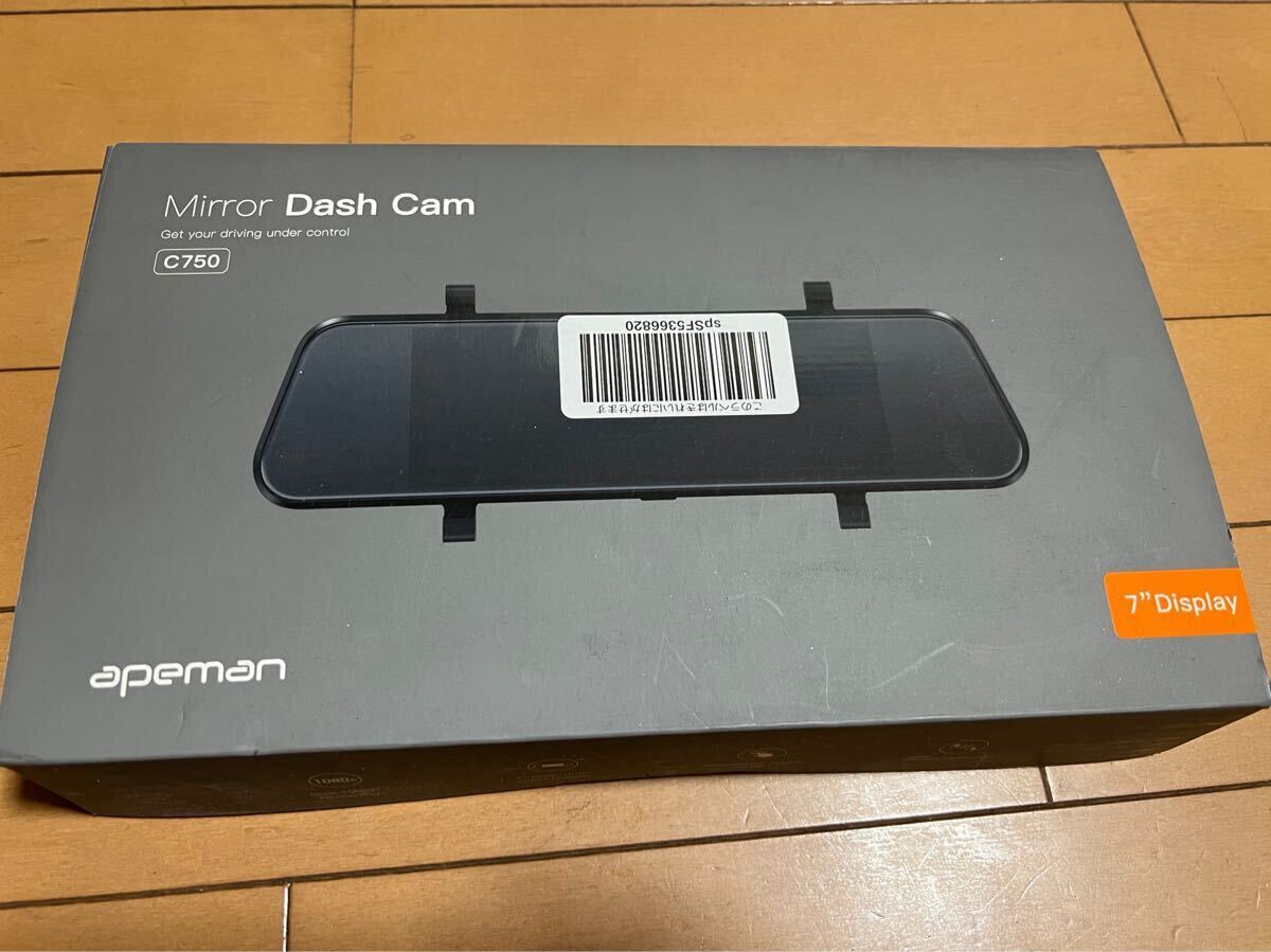 Yahoo!オークション - APEMAN ドライブレコーダー ミラー型 C750