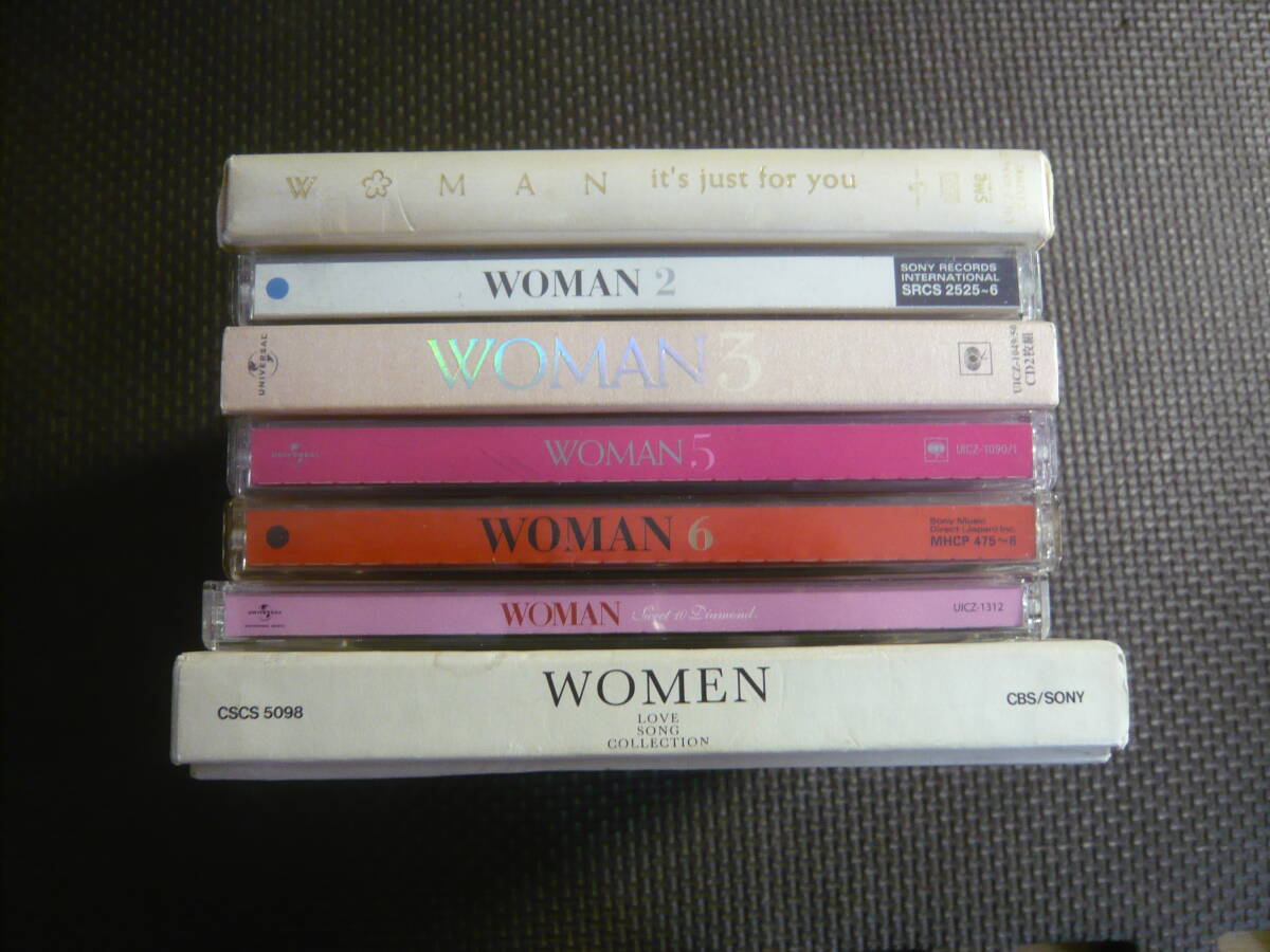 Yahoo!オークション - ユ）CD7セット WOMAN いろいろアルバムまとめ 中...