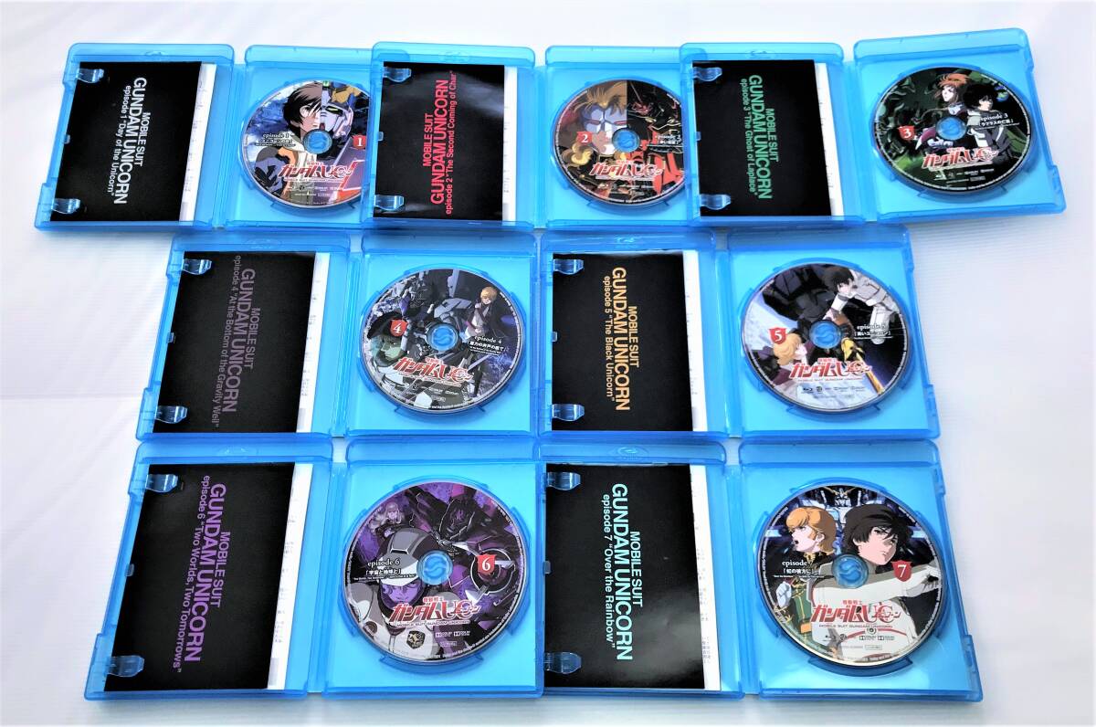 Yahoo!オークション - 盤面傷無 機動戦士ガンダムUC Blu-ray 全7巻セ...