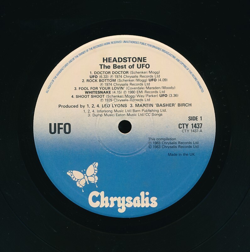 Yahoo!オークション - SJ-50 UFO / HEADSTONE The Best of UFO （UK盤...