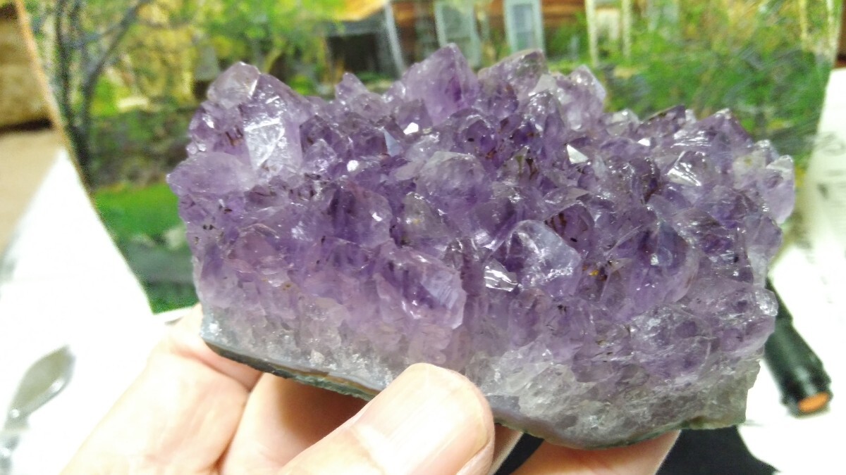 Yahoo!オークション - B1016-アメジスト278g