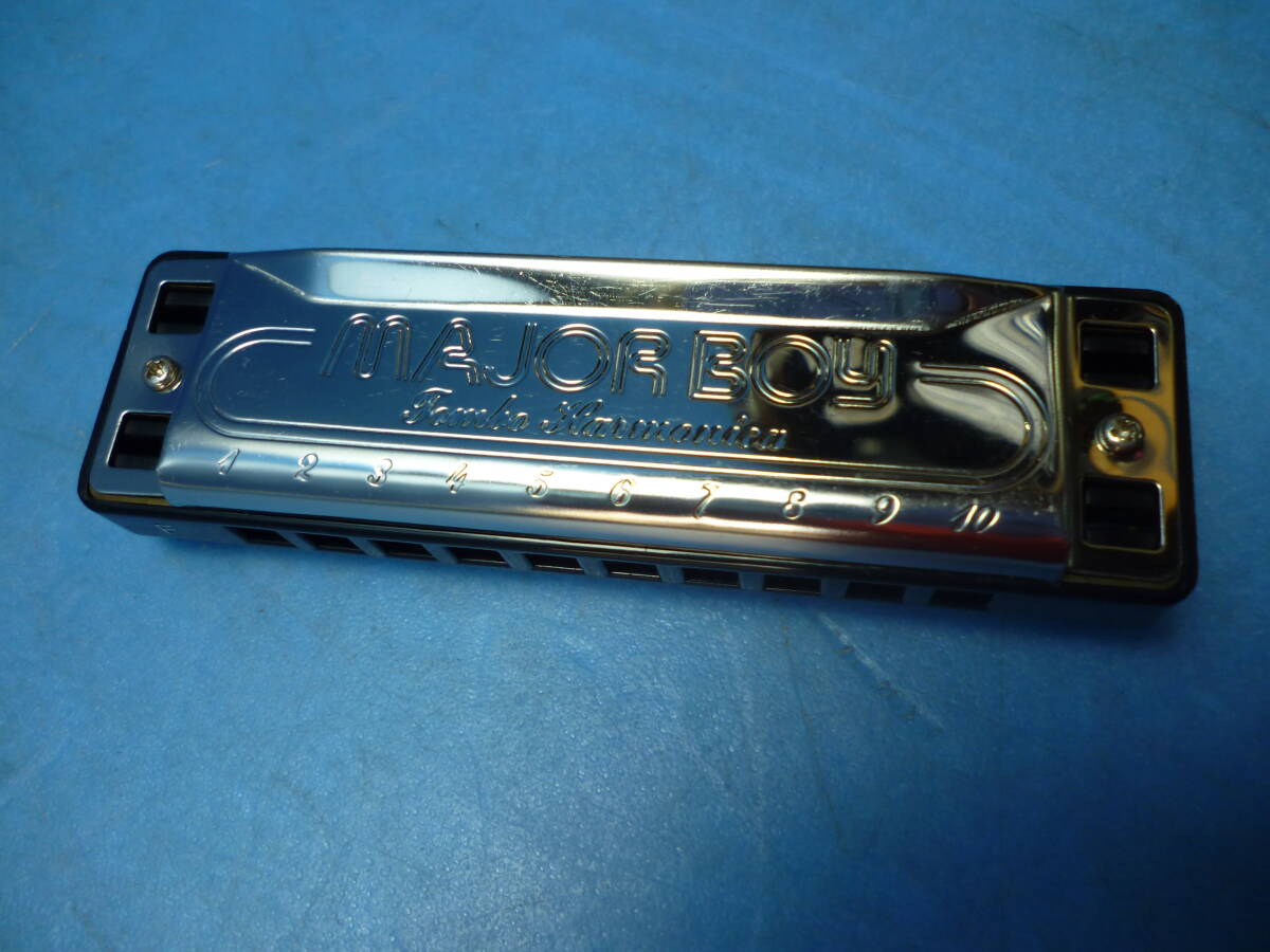 Yahoo!オークション - N068 超音波洗浄済み 10ホールズ トンボ ブルー...