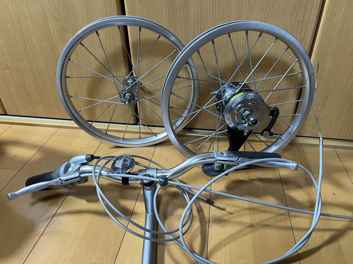 Yahoo!オークション - 内装3速ハブ（SG-3R40）16インチホイール&シフタ...