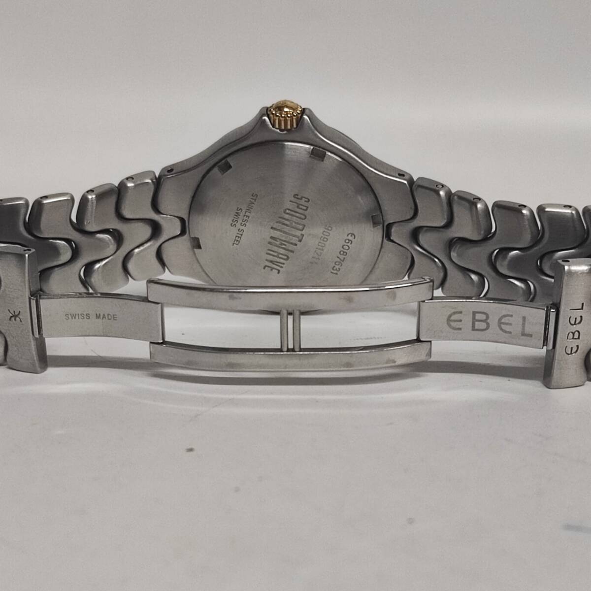 Yahoo!オークション - 1円~【実動】エベル EBEL スポーツウェーブ E608...