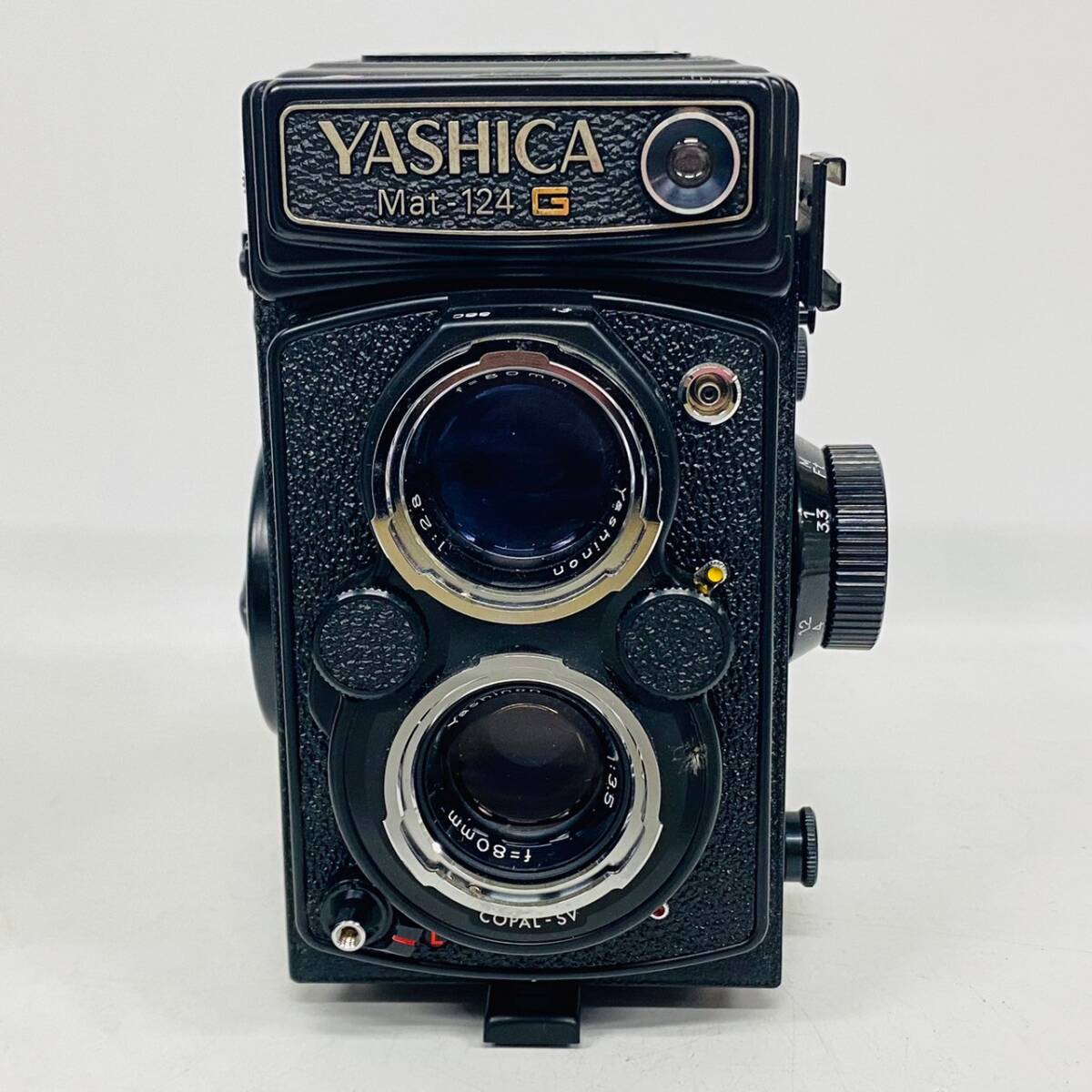 1円~ 動作未確認 ヤシカ YASHICA Mat-124G Yashinon 1:2.8 1:3.5 f=80mm 二眼レフ フィルムカメラ 単焦点レンズ ケース付き J181926(ヤシカ ...