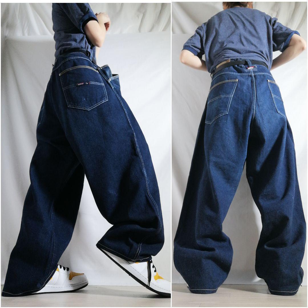 90s アーカイブ WILLE ESCO ウィリーエスコ バギーパンツ 極太 90s アーカイブ WILLE ESCO ウィリーエスコ バギーパンツ 極太