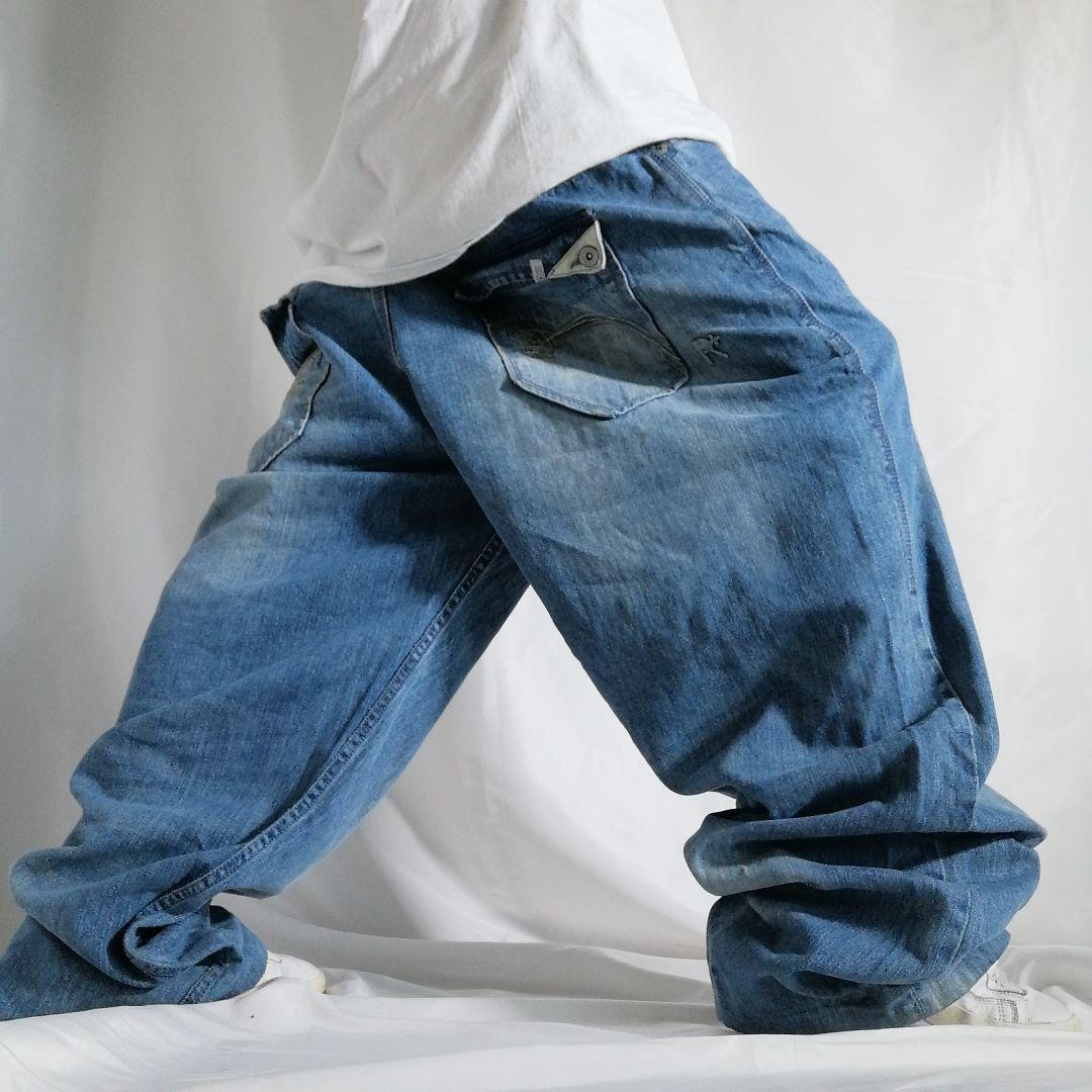 00s ROCAWEAR ロカウェア 極太バギーパンツ デニム ジーンズ 00s ROCAWEAR ロカウェア 極太バギーパンツ デニム ジーンズ