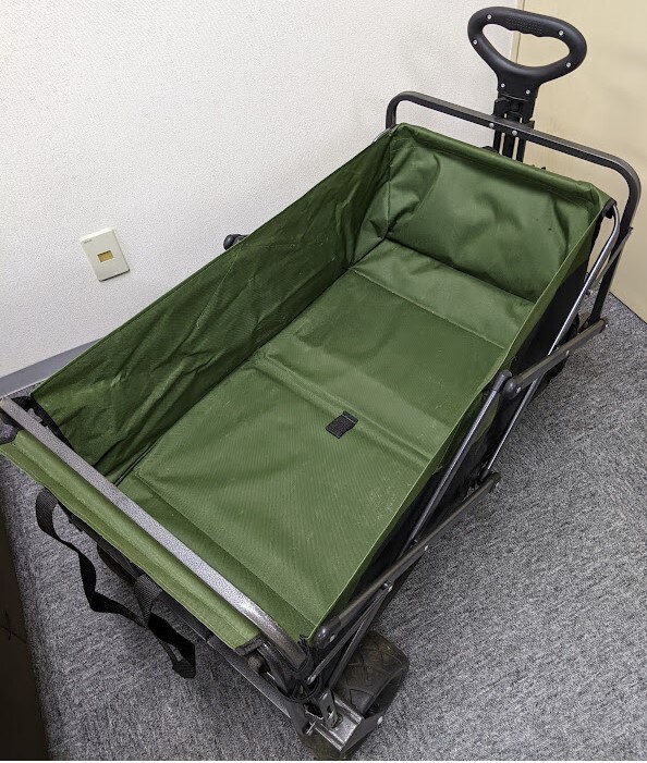 Yahoo!オークション - ワゴン カート 折りたたみキャリー アウトドア運...