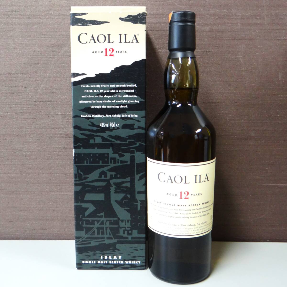 Yahoo!オークション - 未開栓 CAOL ILA/カリラ 12年 700ml/43％ SCOTC...