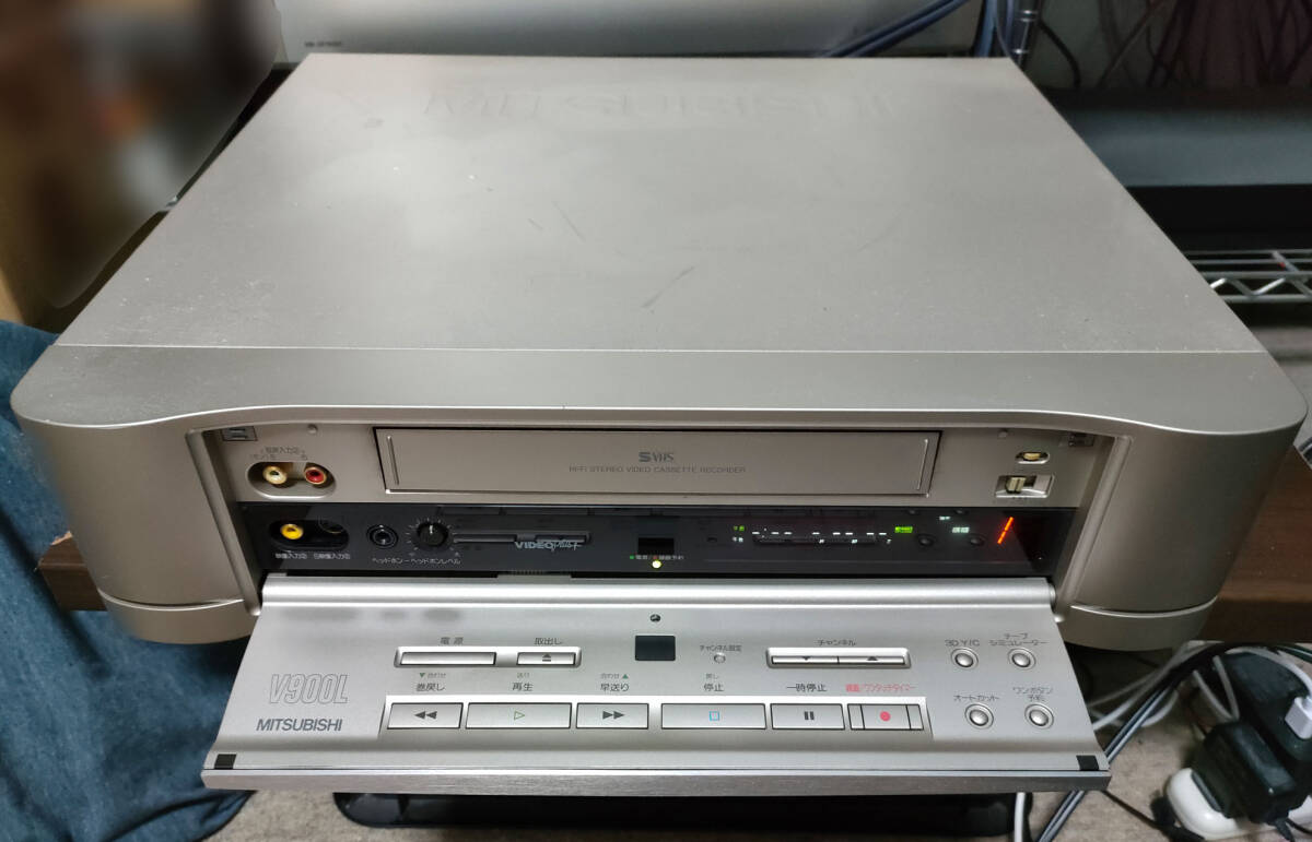 Yahoo!オークション - MITSUBISHI S-VHS ビデオデッキ HV-V900L (1995...