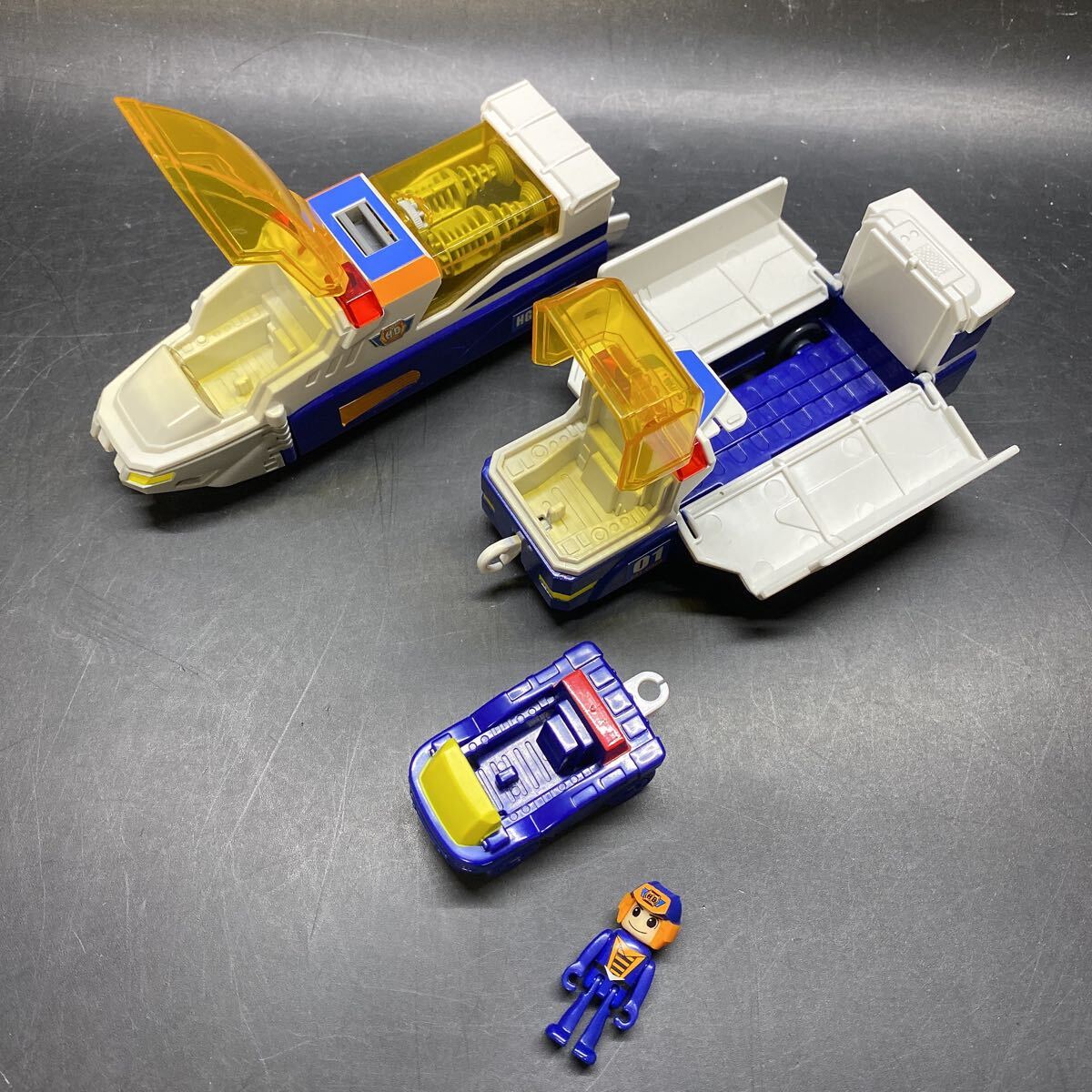 Yahoo!オークション - 現状品 プラレール ハイパーガーディアン HGS-01...