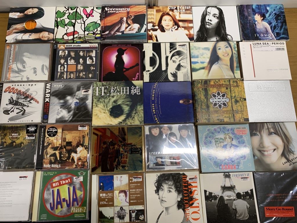 Yahoo!オークション - 01)【同梱不可】邦楽CD まとめ売り約120点大量...