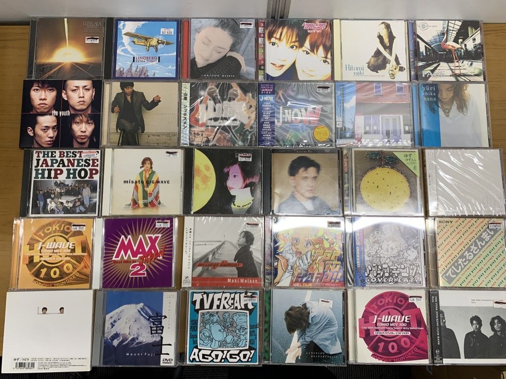 Yahoo!オークション - 01)【同梱不可】邦楽CD まとめ売り約120点大量...