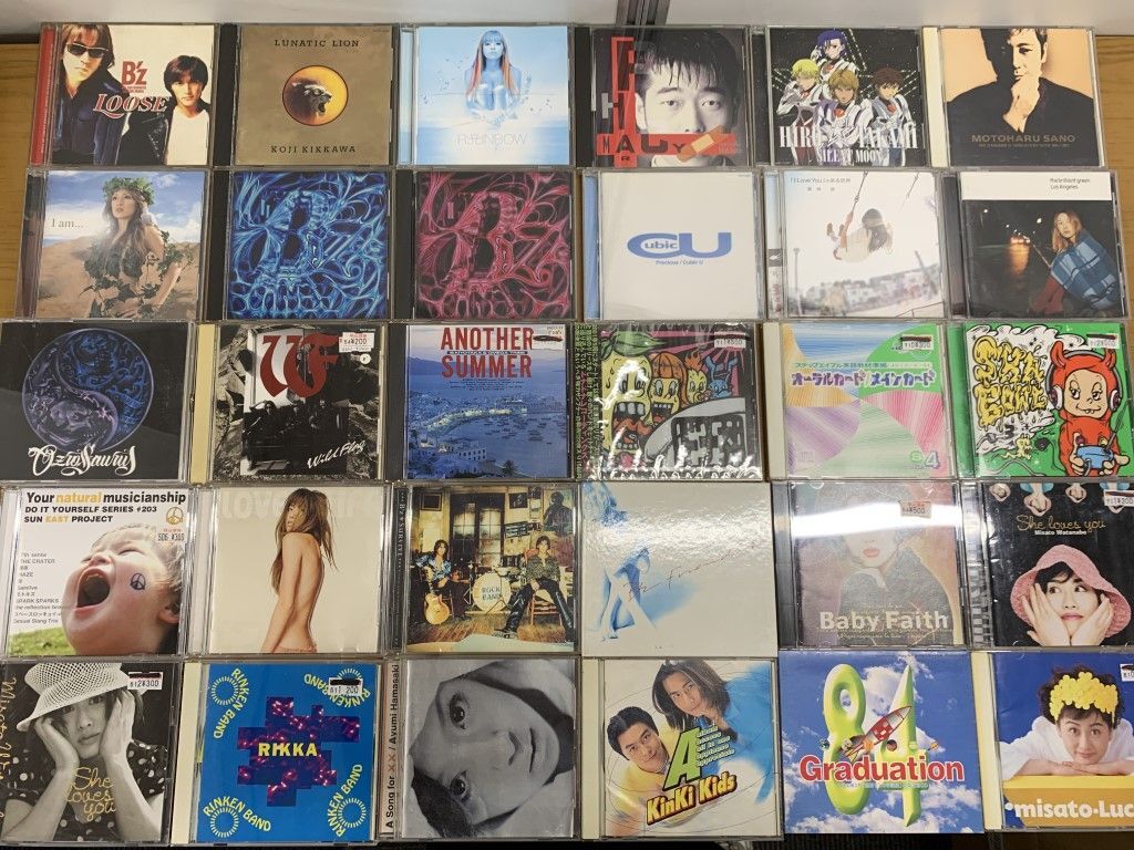 Yahoo!オークション - 01)【同梱不可】邦楽CD まとめ売り約120点大量...